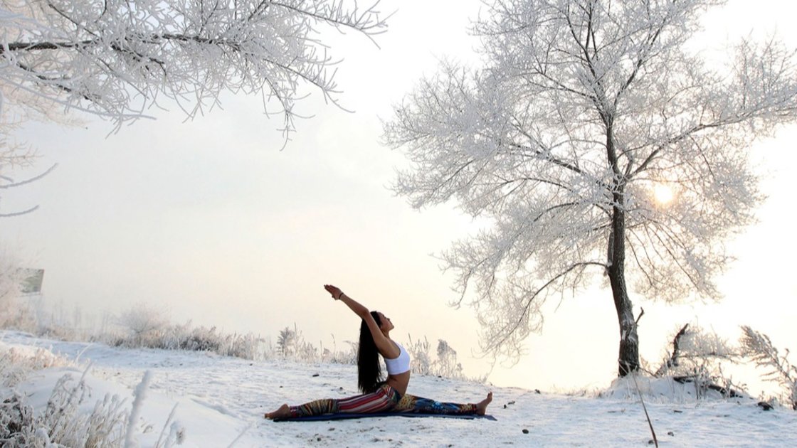 Snow Day Visionary Yoga Session! | Viewcy