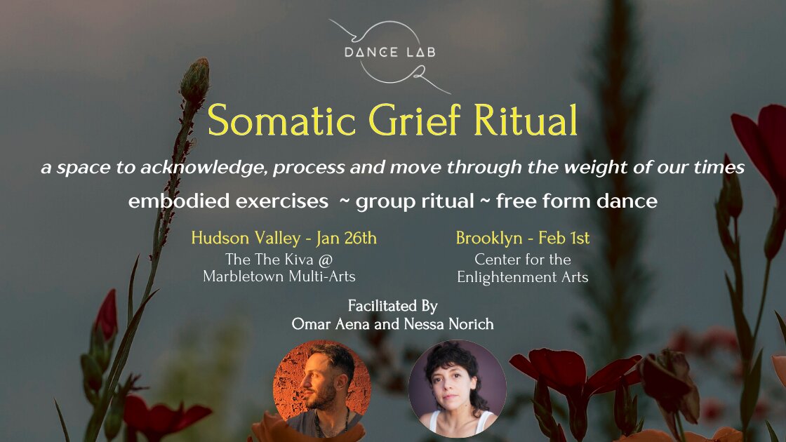 Dance Lab Brooklyn :: Somatic Grief Ritual :: Feb 1st | Viewcy