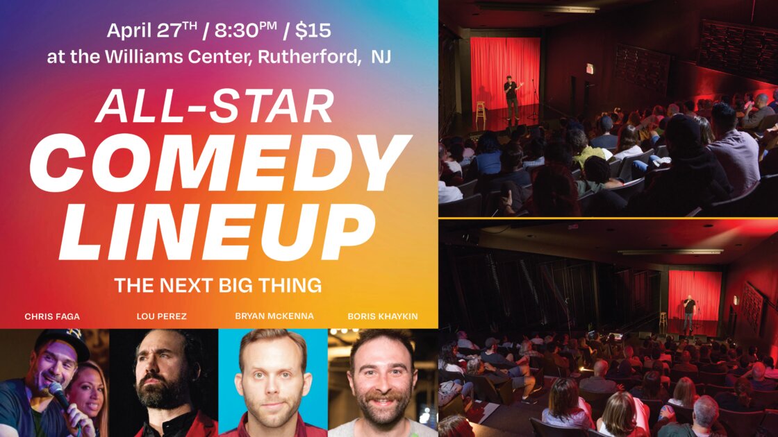 All-Star Comedy Lineup: The Next Big Thing | Viewcy